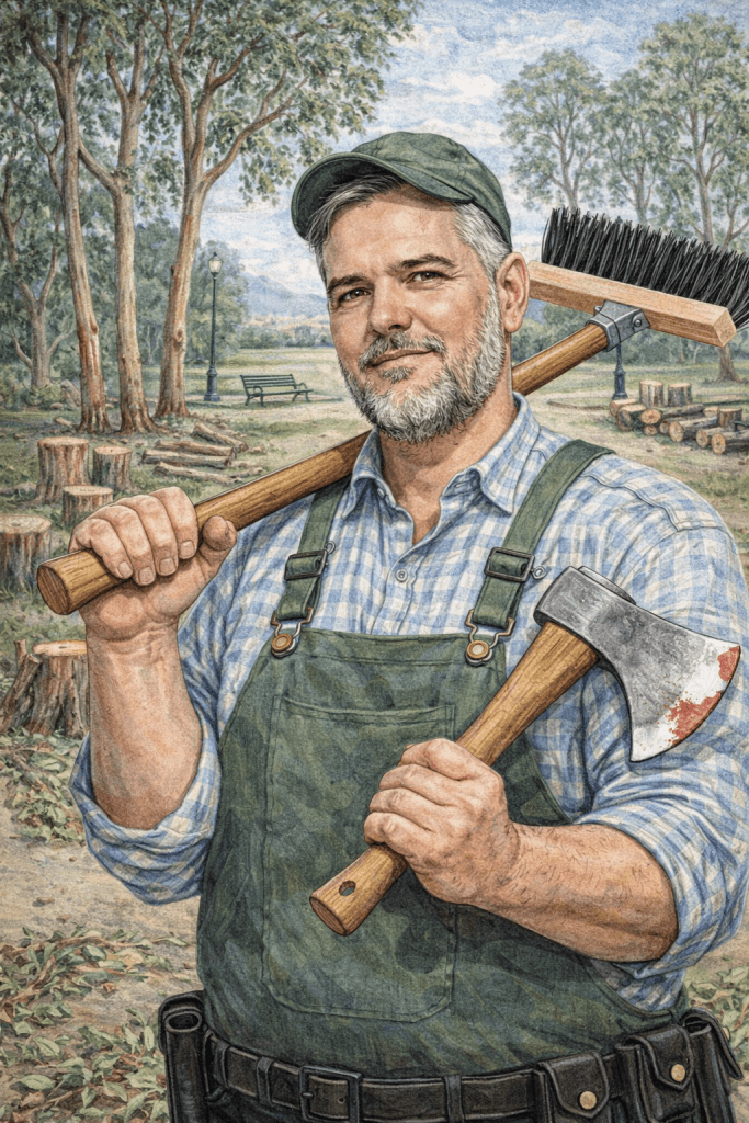 Juan Carlos Agenjo, El Arboricida — La Crónica del Parque